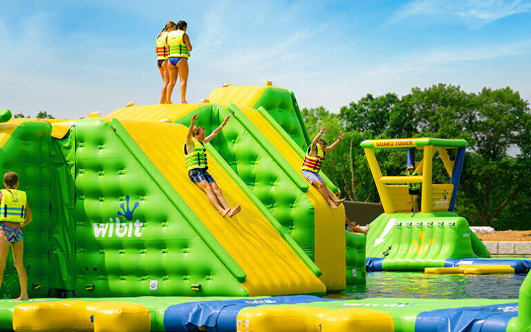 America's Largest Inflatable Water Park, Wisconsin Dells