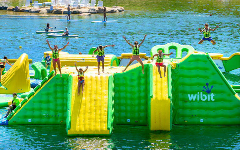 America's Largest Inflatable Water Park, Wisconsin Dells